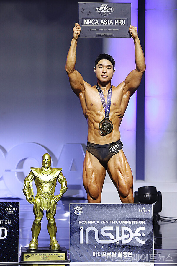 [포토] 길선호, ‘NPCA’ 클래식 피지크 프로전 우승